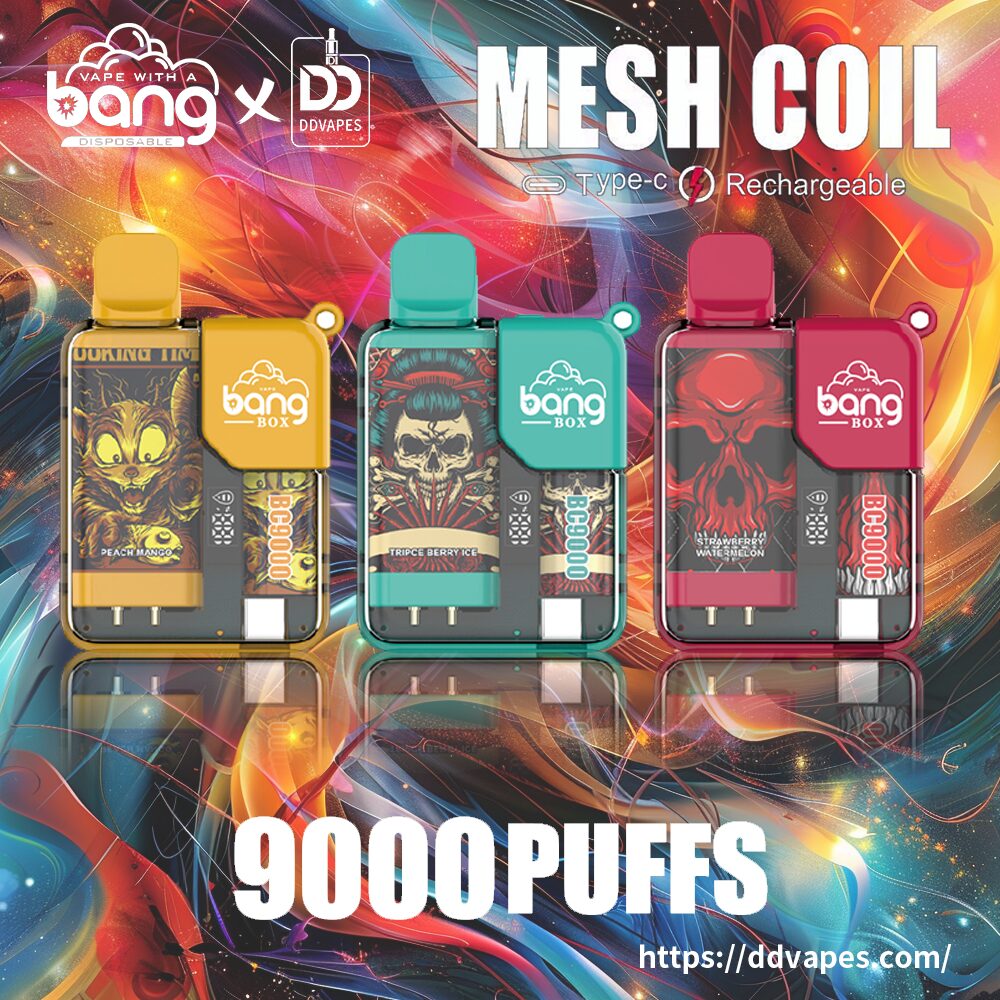 Bang Box 9000 Puffs 9k Disposable Vape – DDVAPES