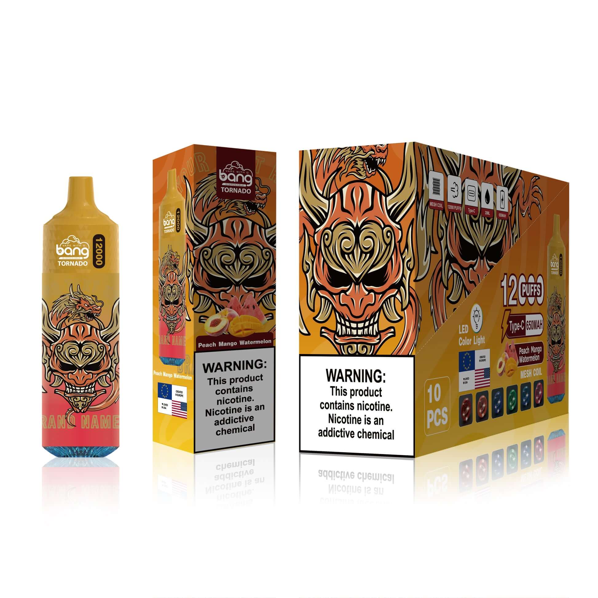 Bang Tornado 12k 12000 Puffs Disposable Vape - DDVAPES