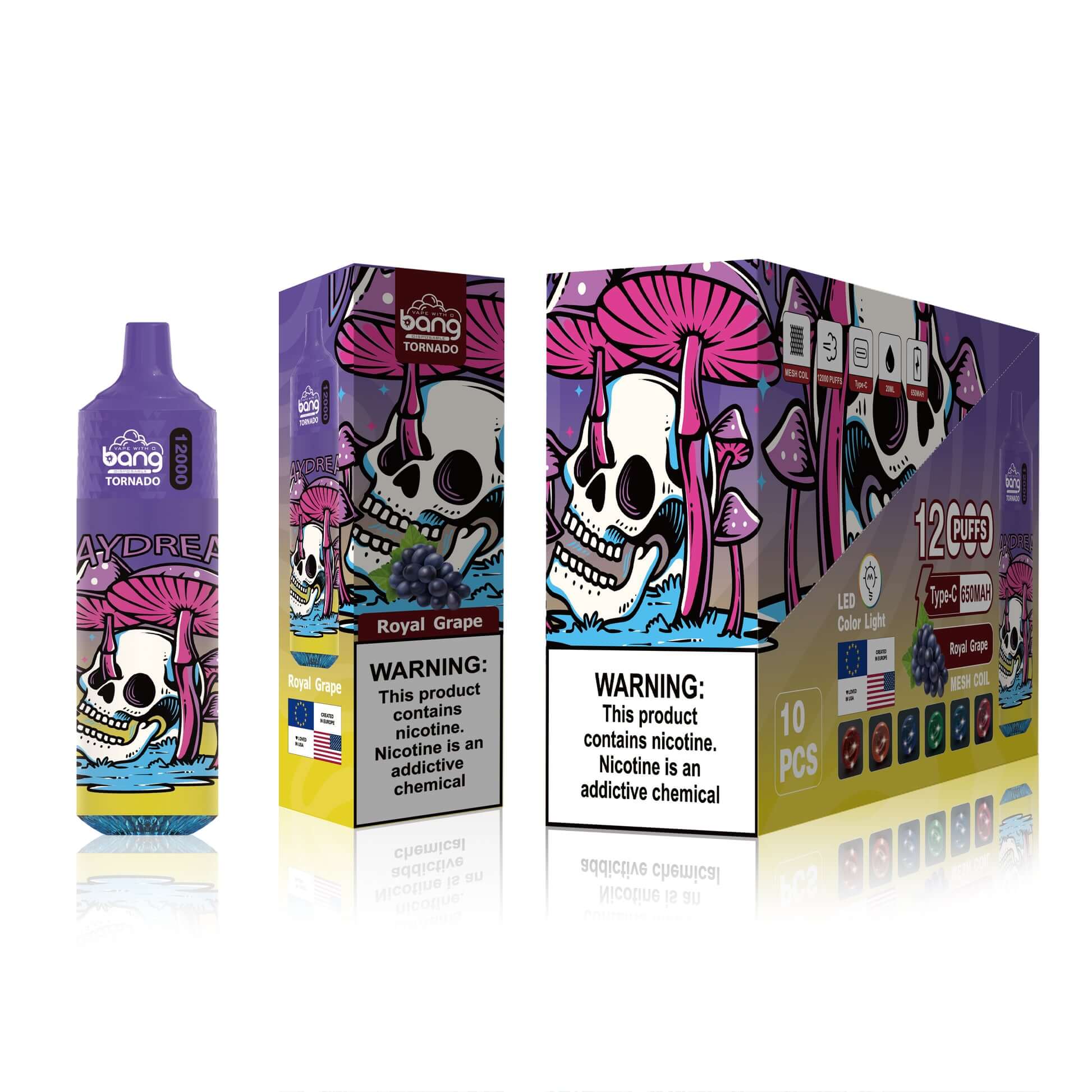 Bang Tornado 12k 12000 Puffs Disposable Vape - DDVAPES