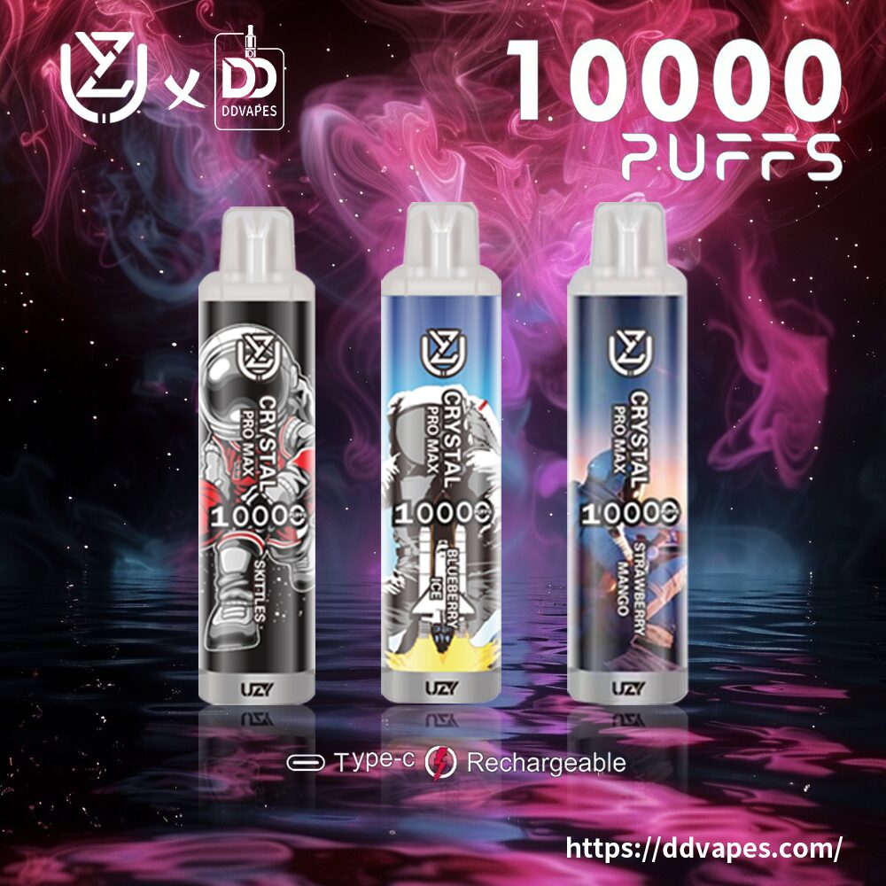 UZY Crystal Pro Max 10000 10k Puffs Disposable Vape – DDVAPES