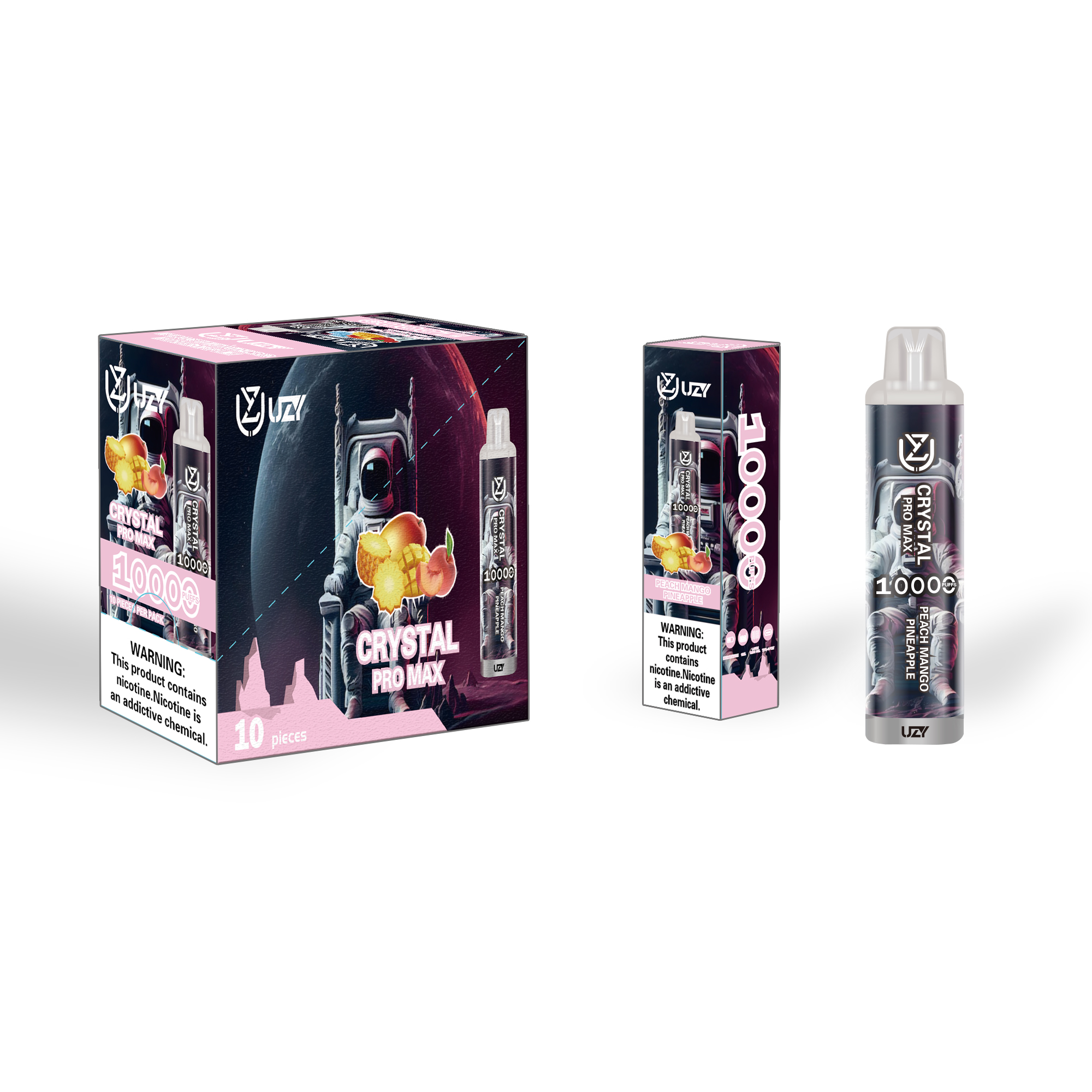 UZY Crystal Pro Max 10000 10k Puffs Disposable Vape – DDVAPES