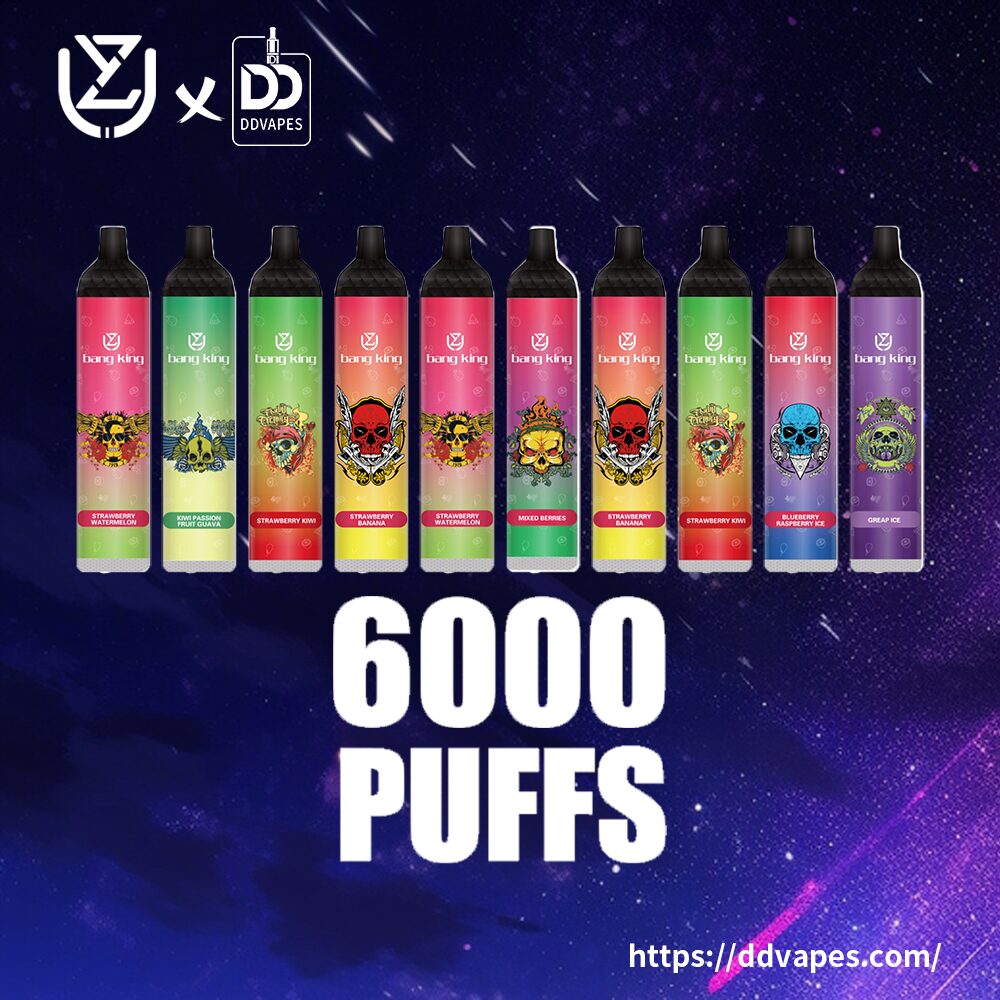 UZY Bang King 6000 6k Puffs Disposable Vape – DDVAPES