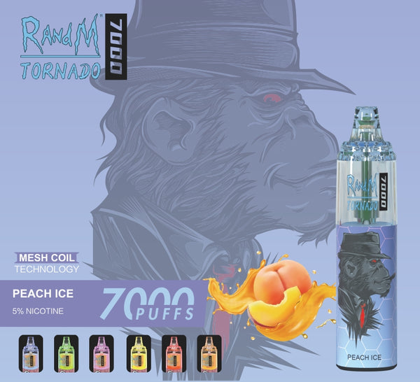 RandM Tornado 7000 7k Puffs Disposable Vape – DDVAPES