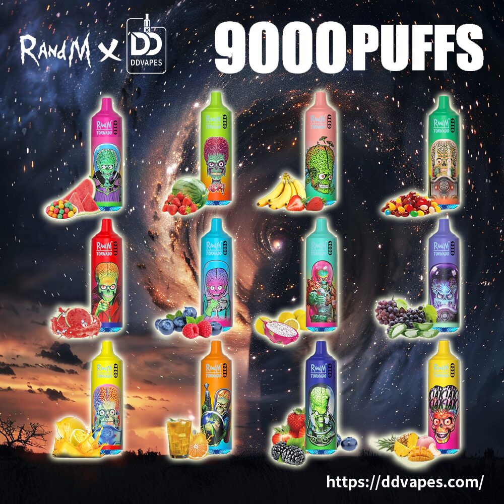 RandM Tornado 9000 9k Puffs Disposable Vape – DDVAPES