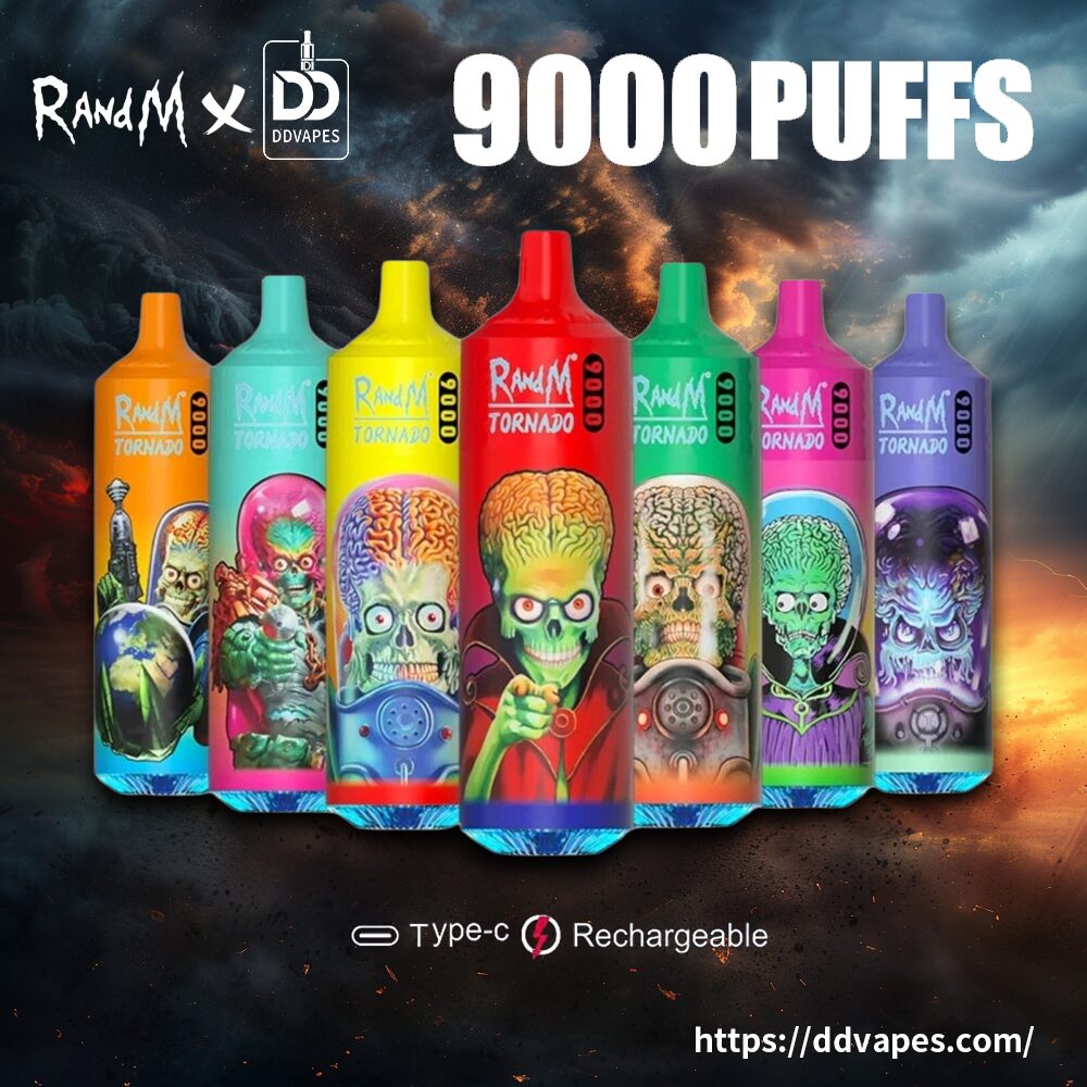 RandM Tornado 9000 9k Puffs Disposable Vape – DDVAPES
